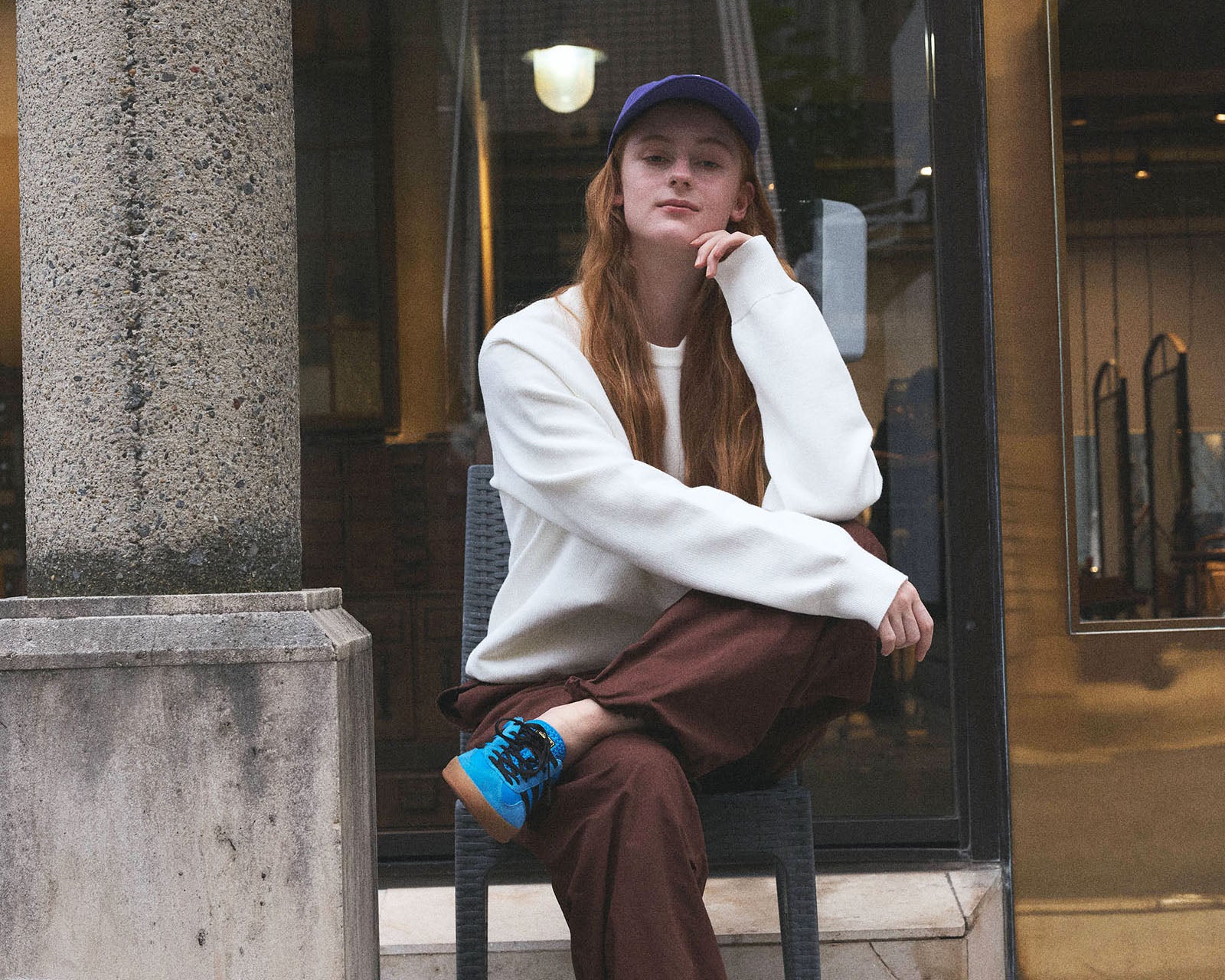 *USL PLAIN CREW NECK SWKNIT – UN-USELESS（アンユースレス）